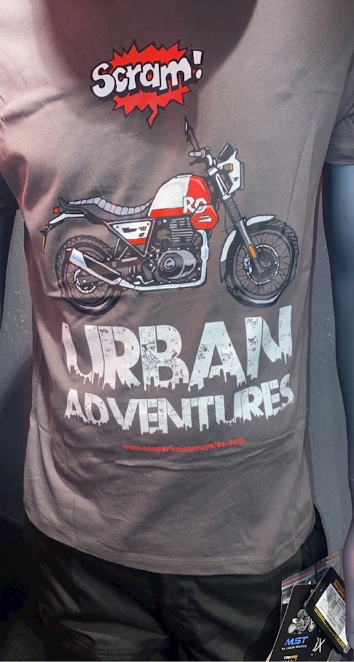 SCRAM T SHIRT - CooperB Motorcycles