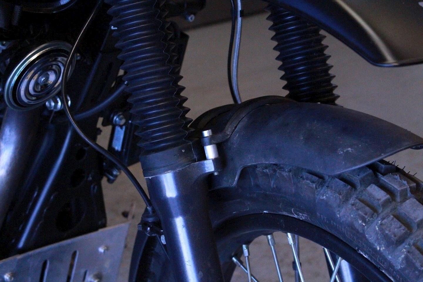 FENDER RISERS FOR A ROYAL ENFIELD HIMALAYAN SET OF 4 - CooperB Motorcycles