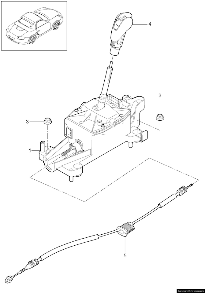 SELECTOR CABLE - Fisher Performance Cars
