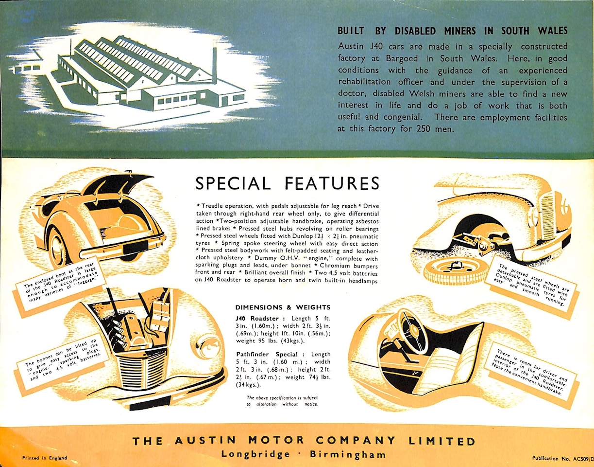 Austin J40 Brochure - Motormedia