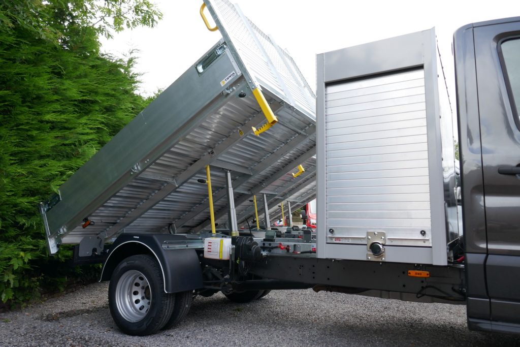 Tool pod tippers for landscaping | Roy Wood Transits