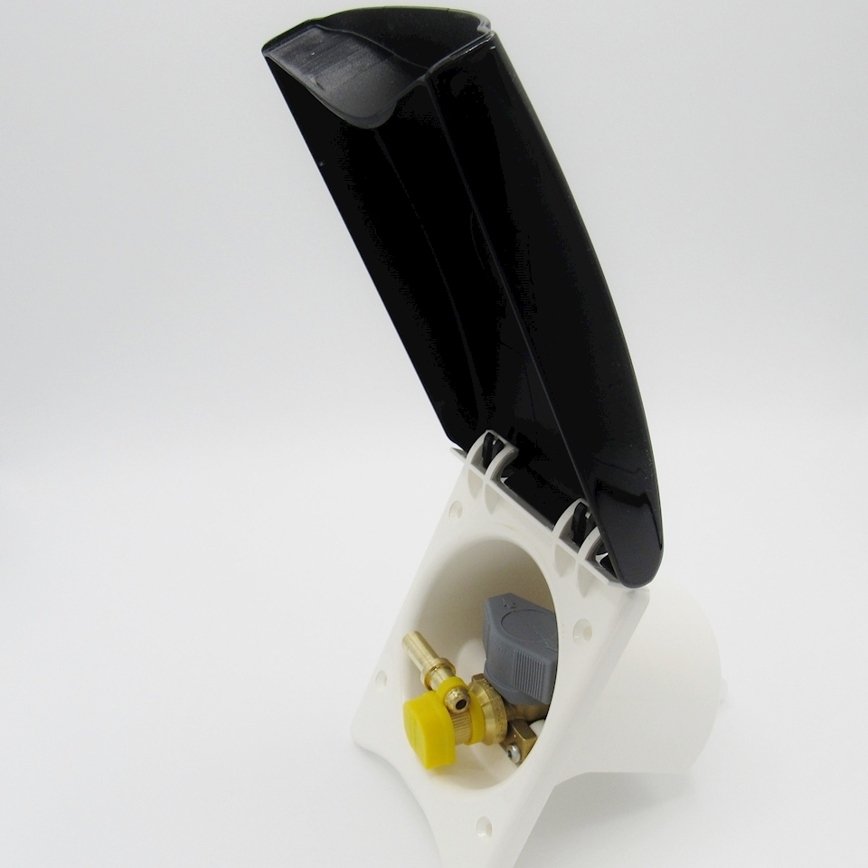 BBQ Gas Point Black | Cara Motorhomes