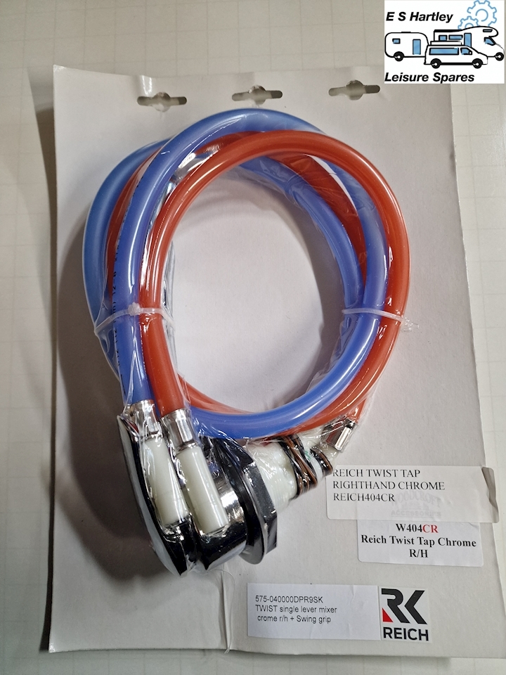 REICH TWIST TAP RIGHTHAND CHROME INC SWITCH | ESHartley Leisure Spares