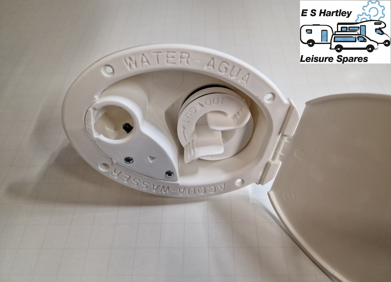 WATER FILLER INLET [180MM X 140MM] | ESHartley Leisure Spares