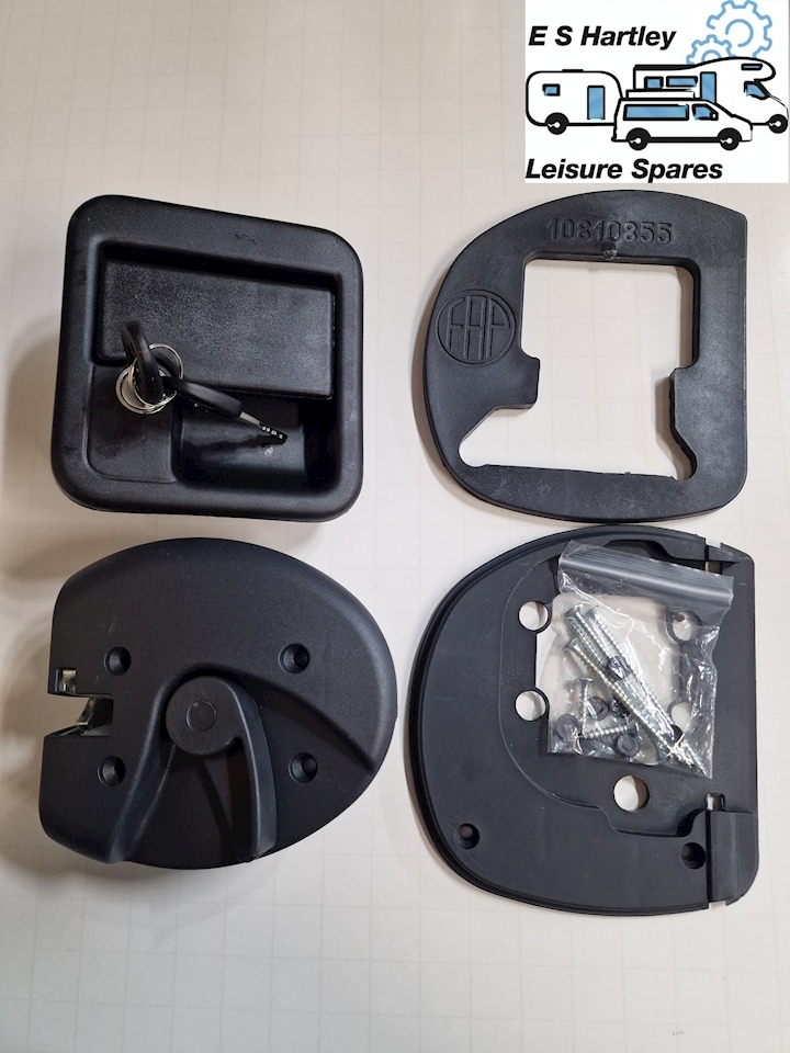 M1 COMPLETE LOCK ASSEMBLY BLACK TYPE 1 | ESHartley Leisure Spares