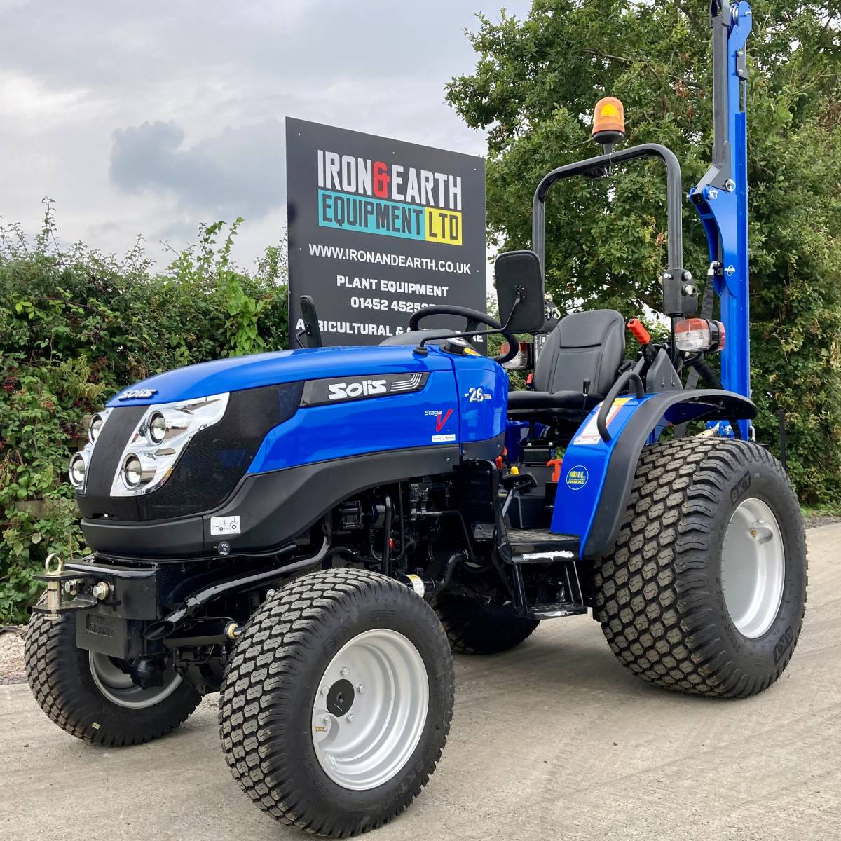 Solis Compact Tractors for Sale | Solis Dealer UK | Iron & Earth