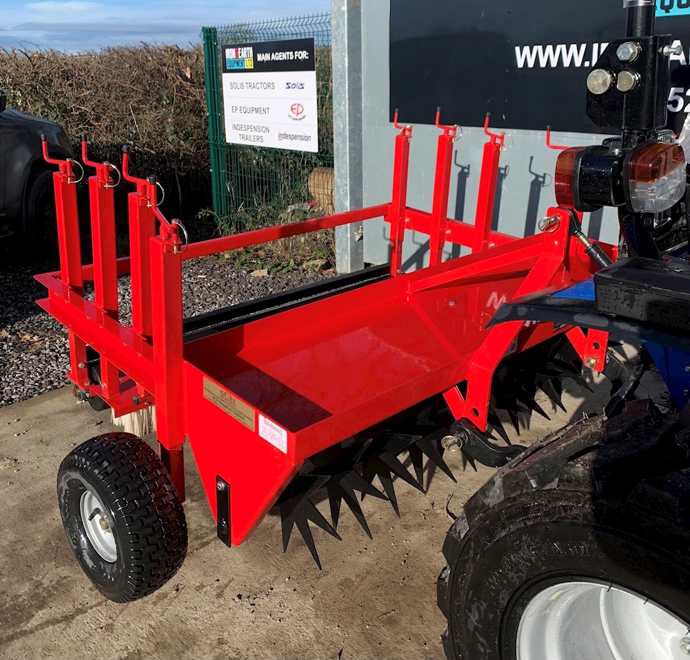 SCH Supplies 1500mm Combination Turf Groomer Unit | Iron and Earth