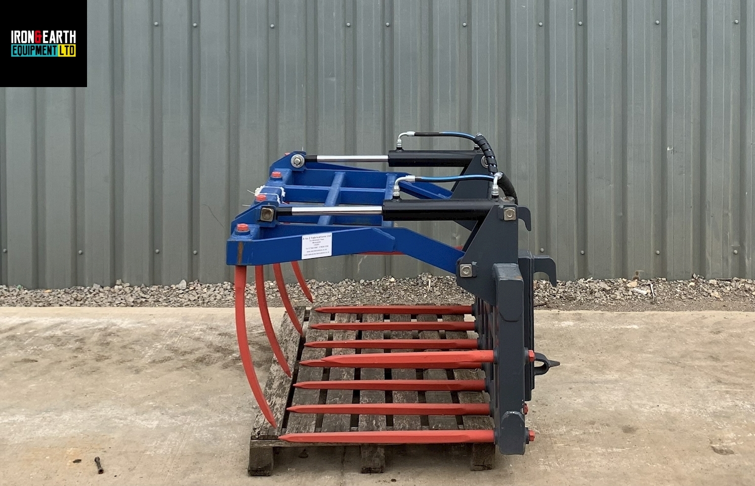 4" Silage/Muck Grab | Iron and Earth