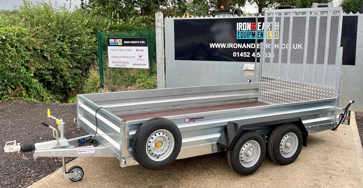 Indespension 12'x6 Goods Trailer - Twin Axle | Iron and Earth