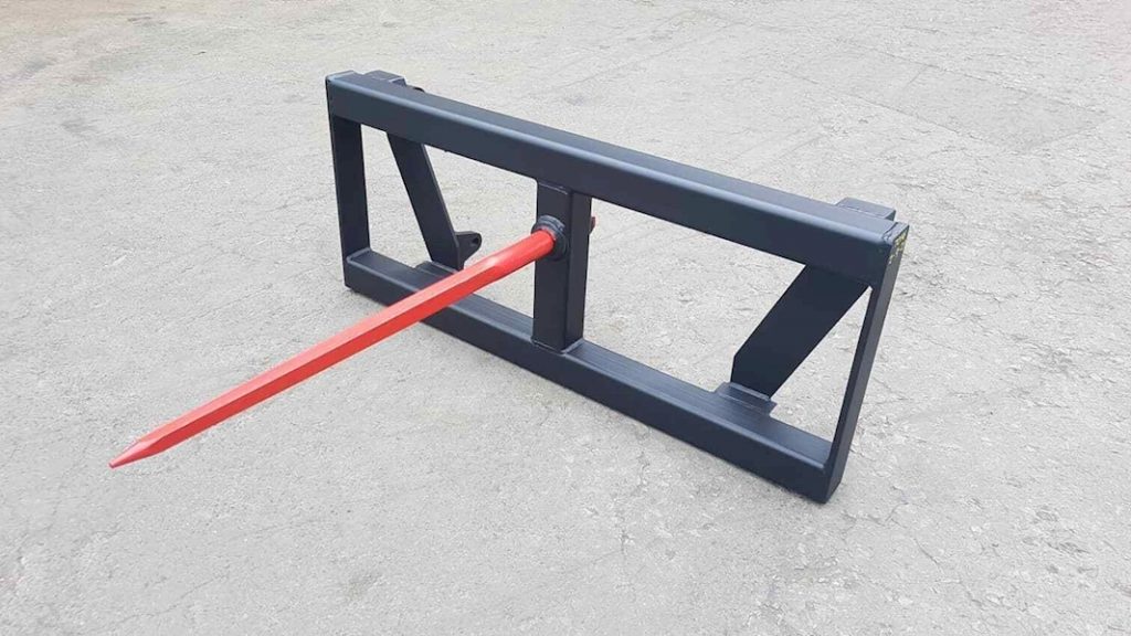 Bale Spike to suit Solis S26 Front Loader | Iron and Earth