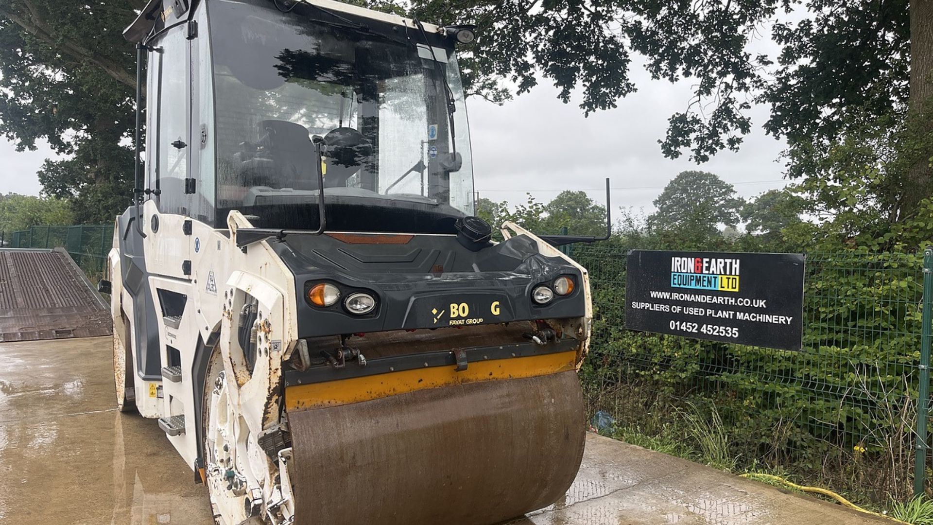 Used Bomag Roller for Sale | Iron & Earth Equipment Ltd