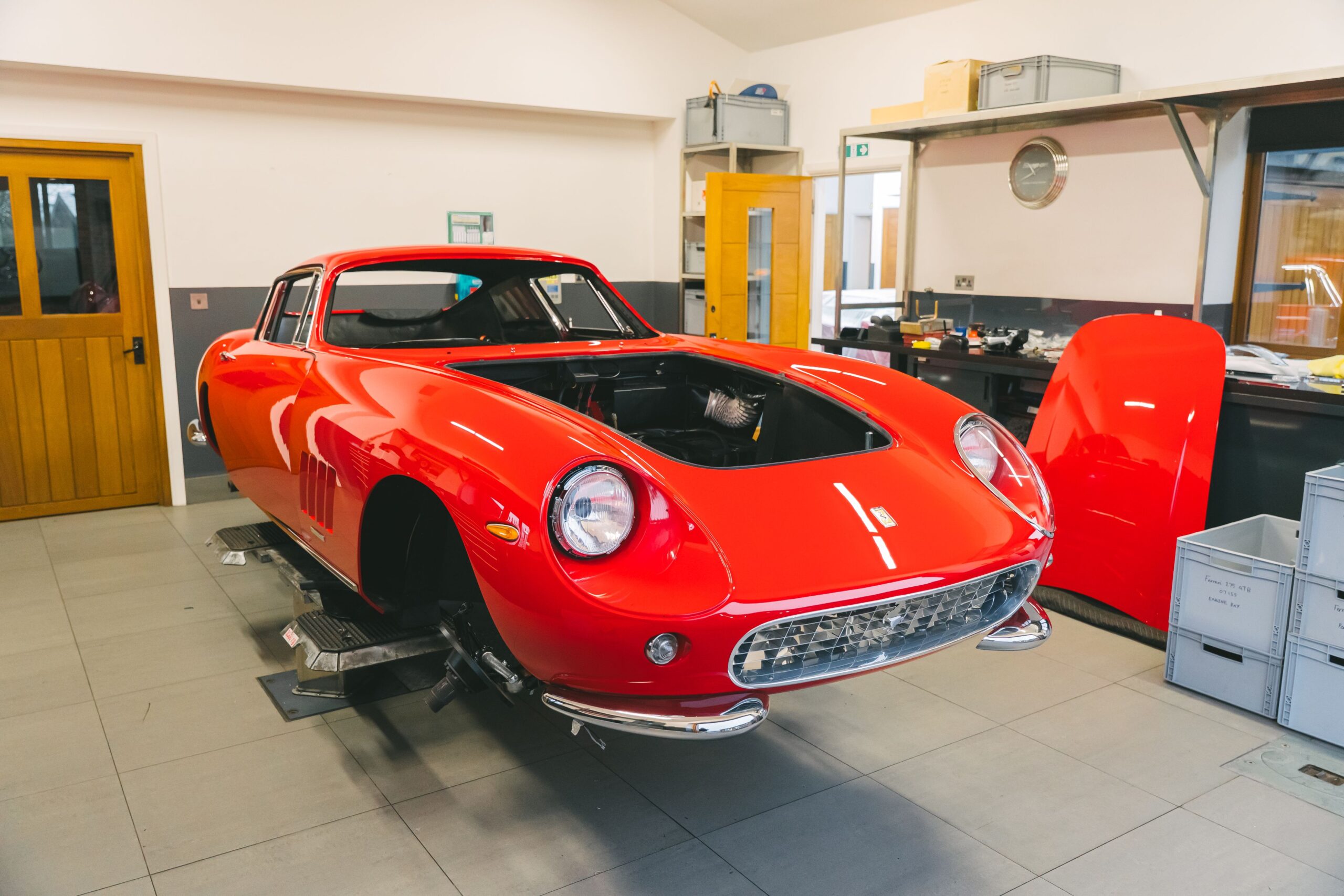 Bell Sport & Classic Ferrari Restoration department starts 2026 flat ...