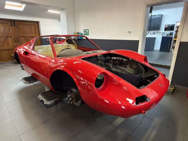 Bell Sport & Classic Ferrari Restoration department starts 2026 flat ...