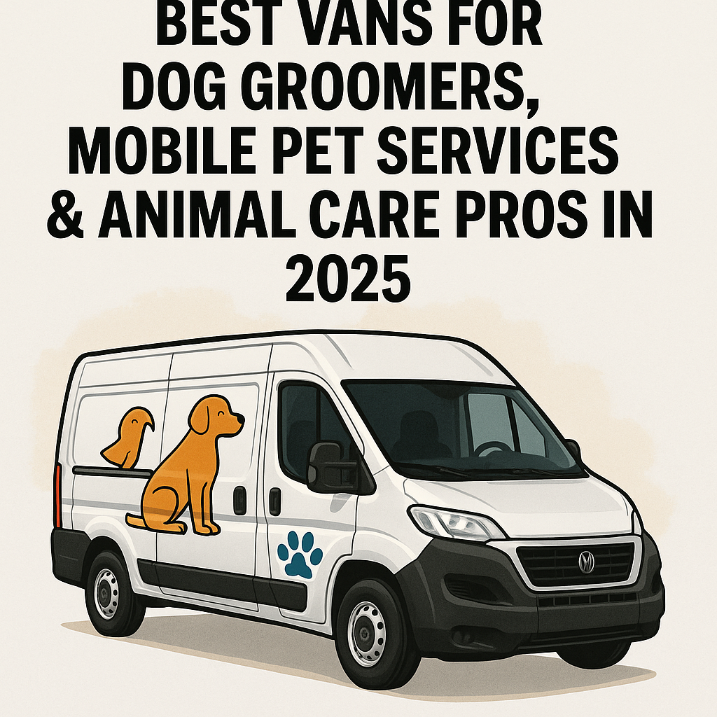 Best Vans for Dog Groomers & Mobile Pet Services in 2025